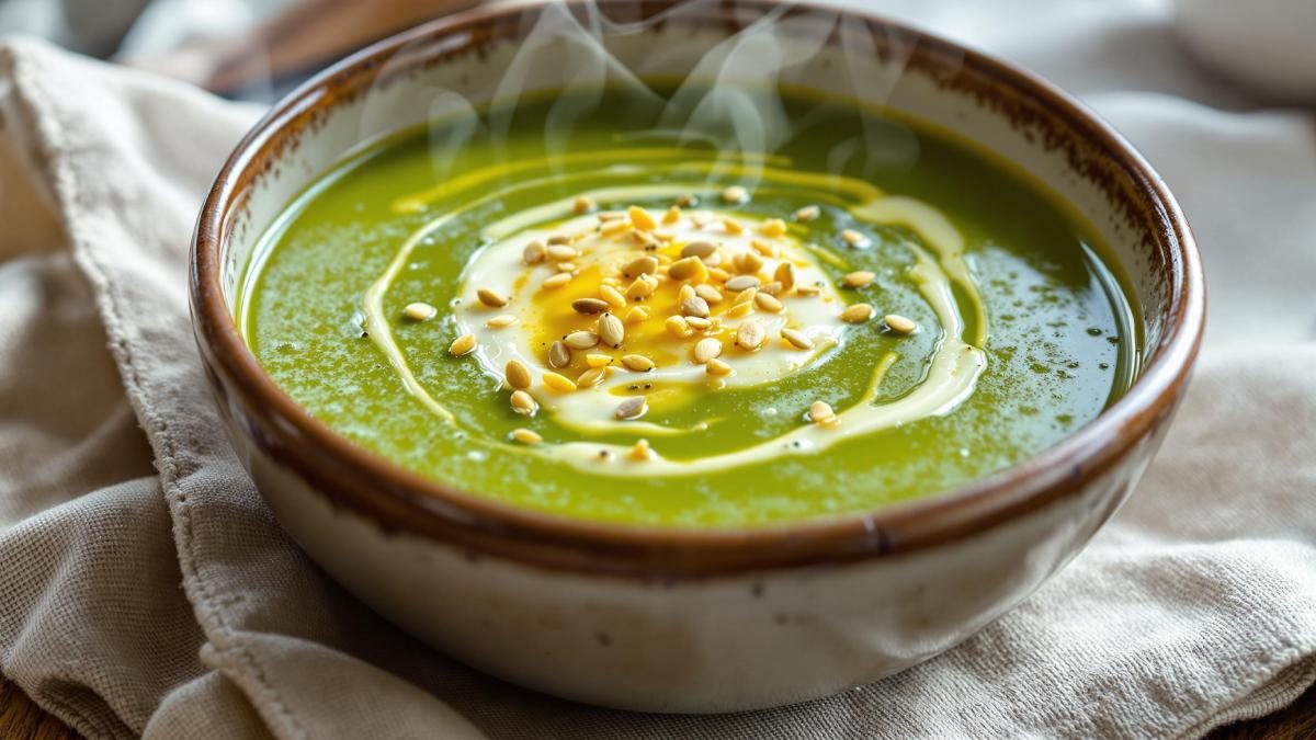 Velouté courgette-parmesan : Crémeux sans crème - Amicii Osteria